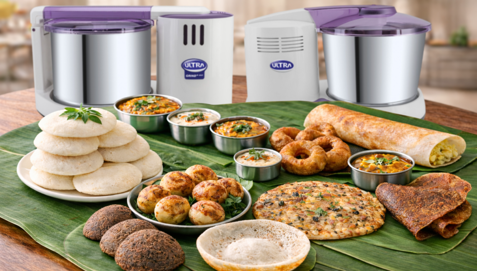 DETAILED SOUTH INDIAN RECIPES USING ULTRA WET GRINDERS – ELGI Ultraliving